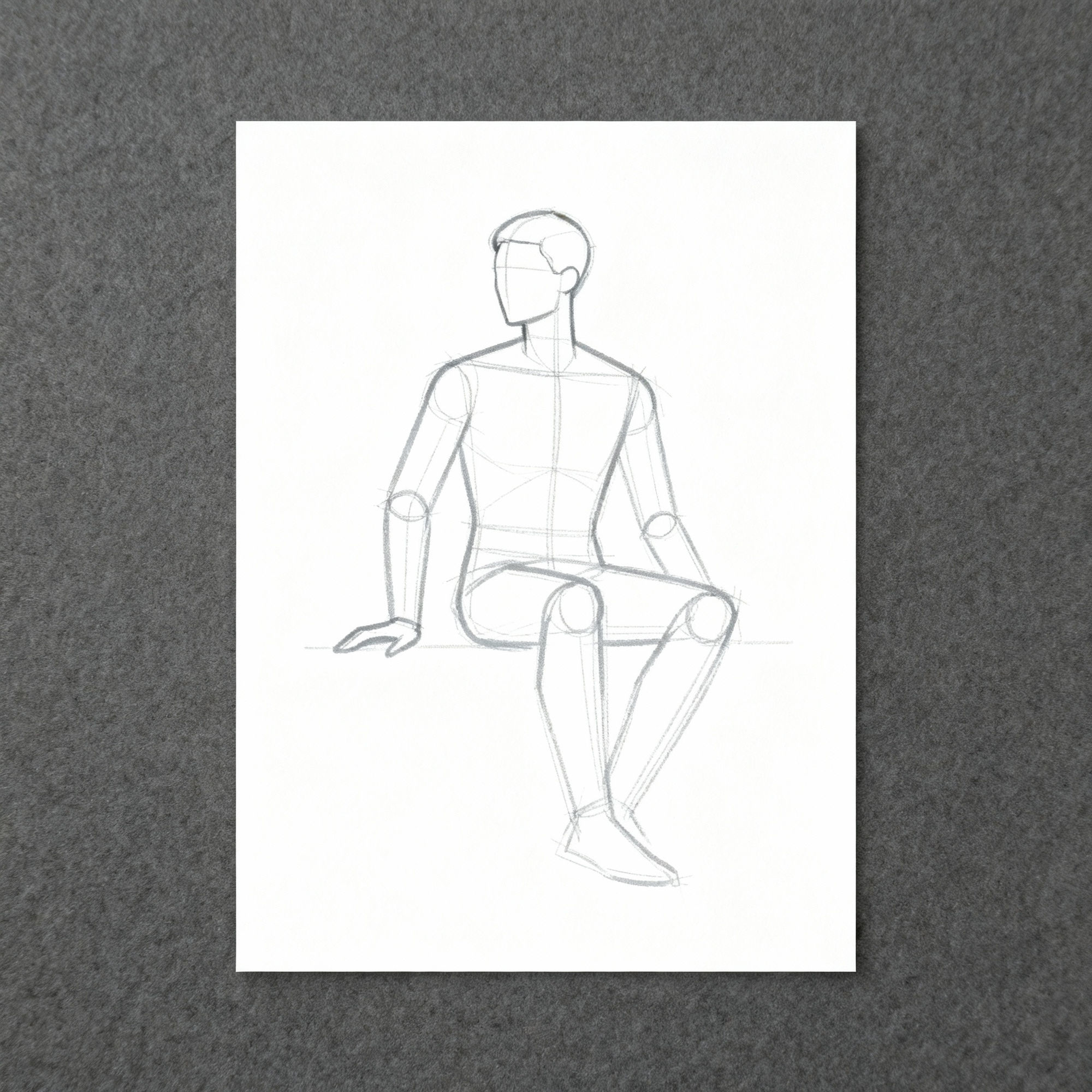 Character Sketch Templates - AI Generated