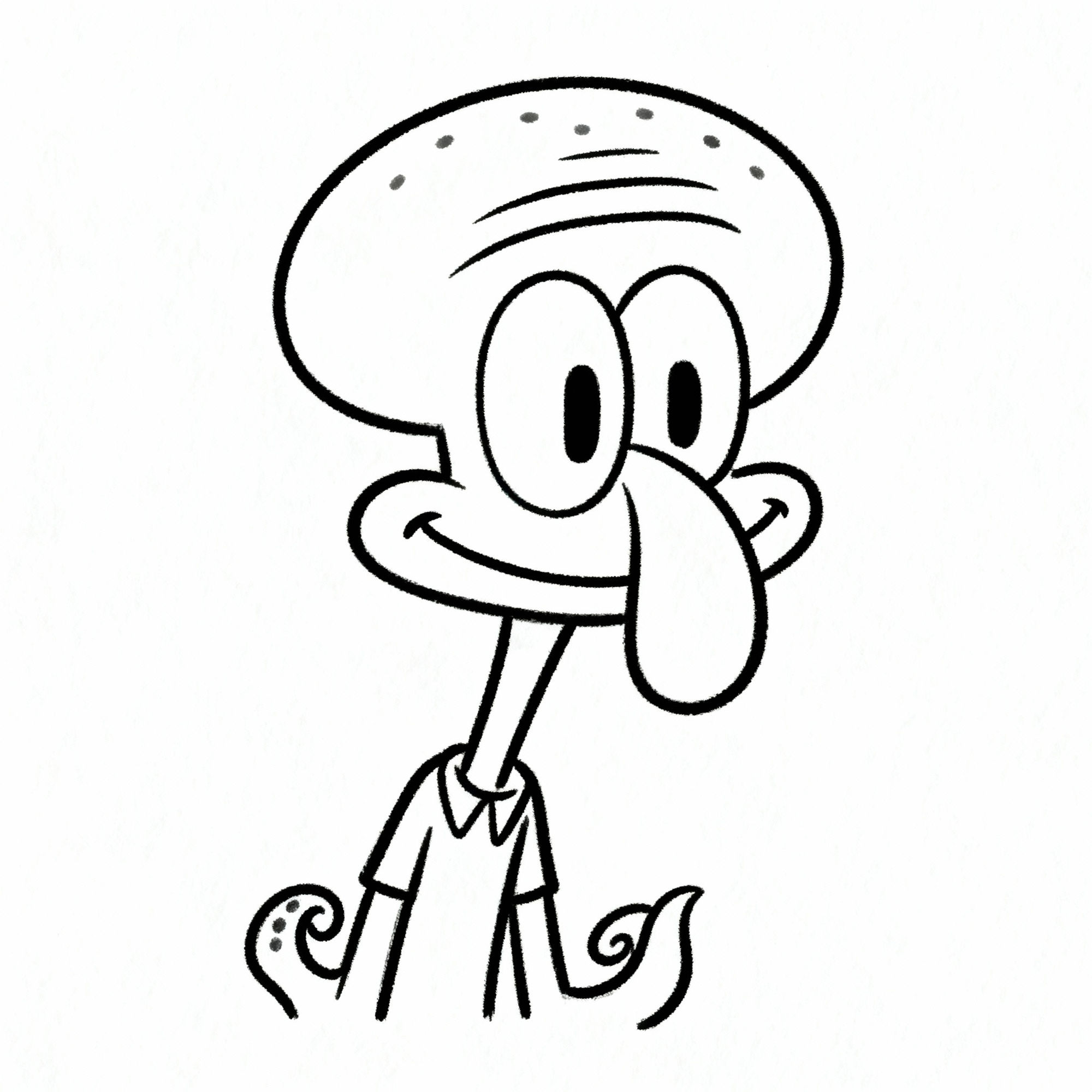Easy Squidward Drawings - Create Your Own With AI