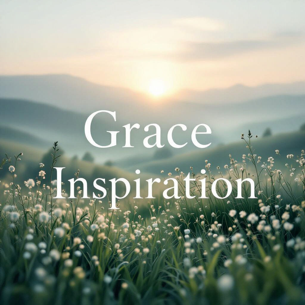 Inspirational Grace Quotes Images - AI Generated Art