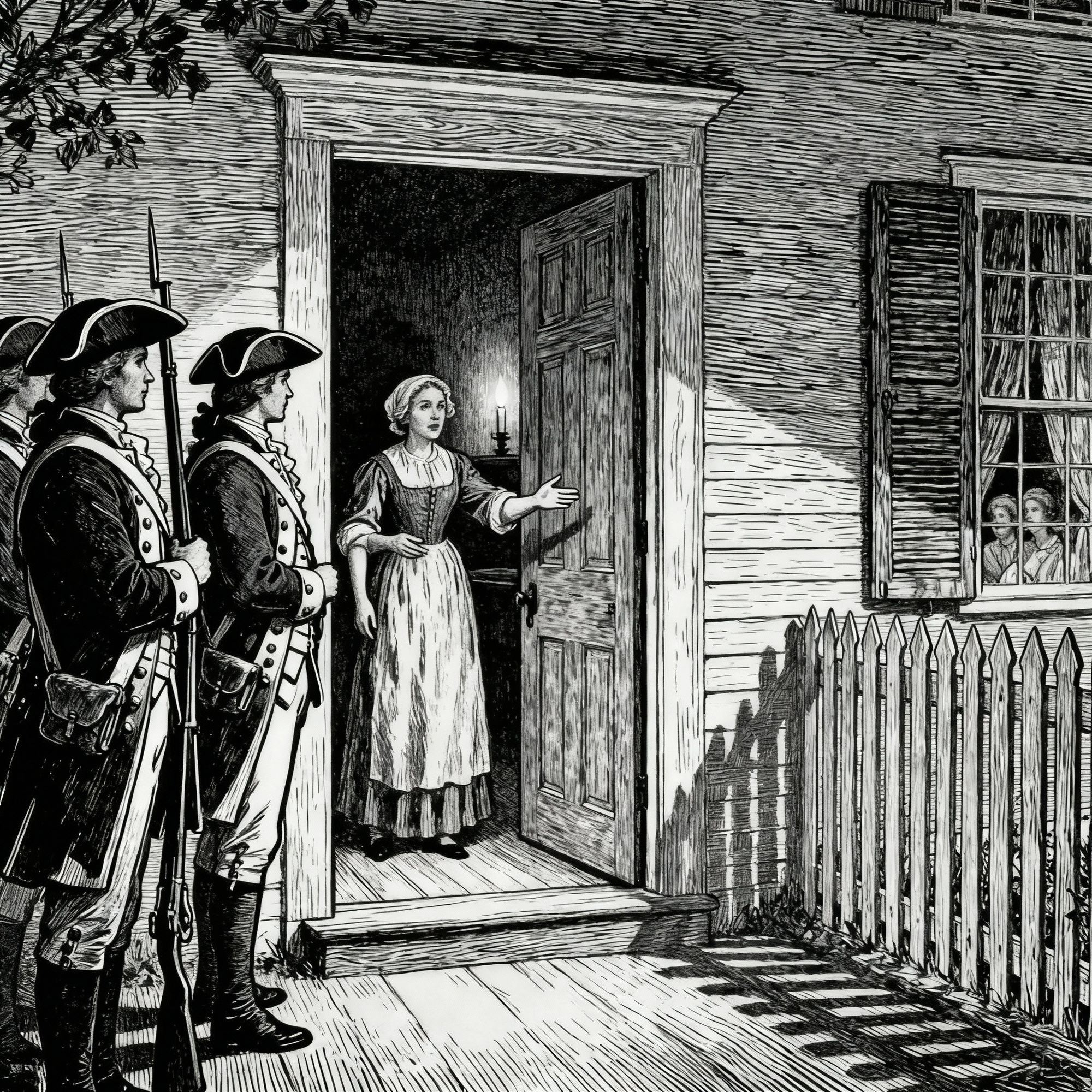 3rd Amendment Drawings - AI Generated Art