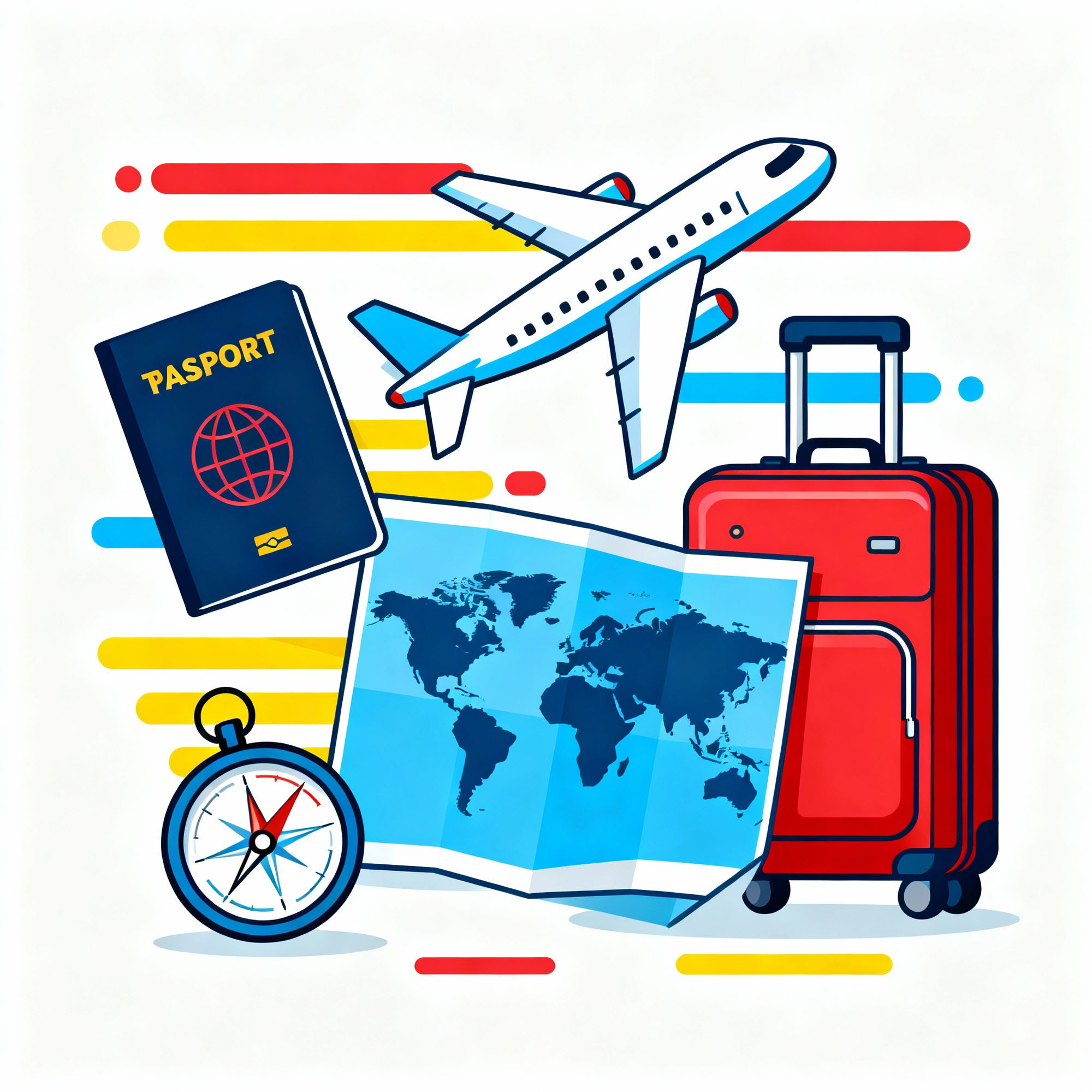 Travel Clip Art - AI Generated | Nightcafe