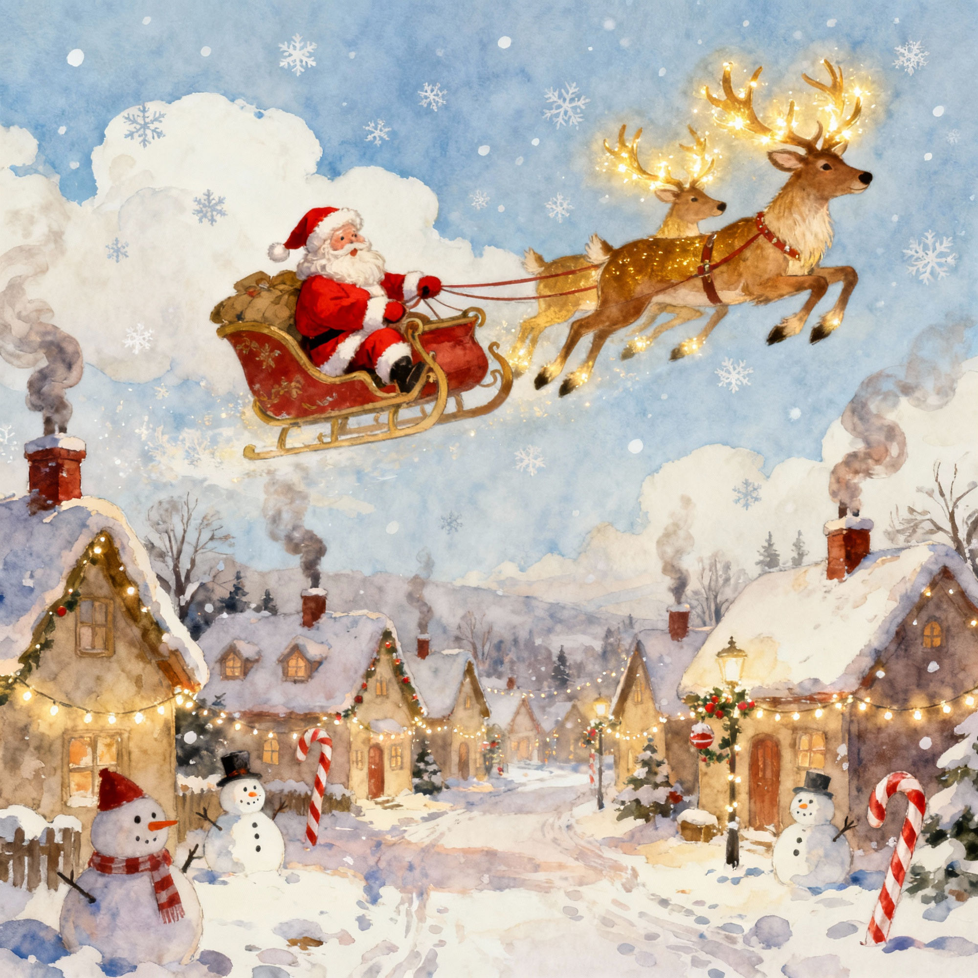 Christmas Drawings - AI Art Gallery | Nightcafe