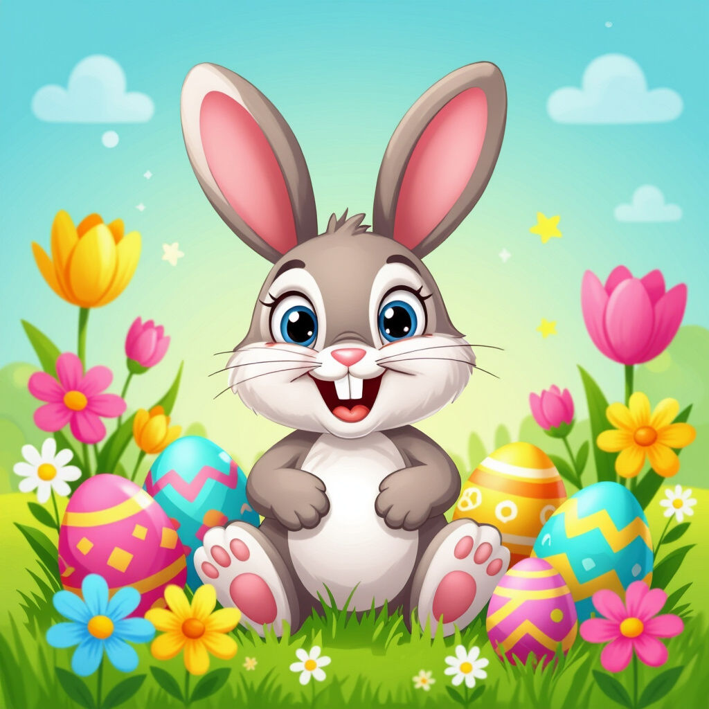 Easter Cartoon Images - AI Generated Art