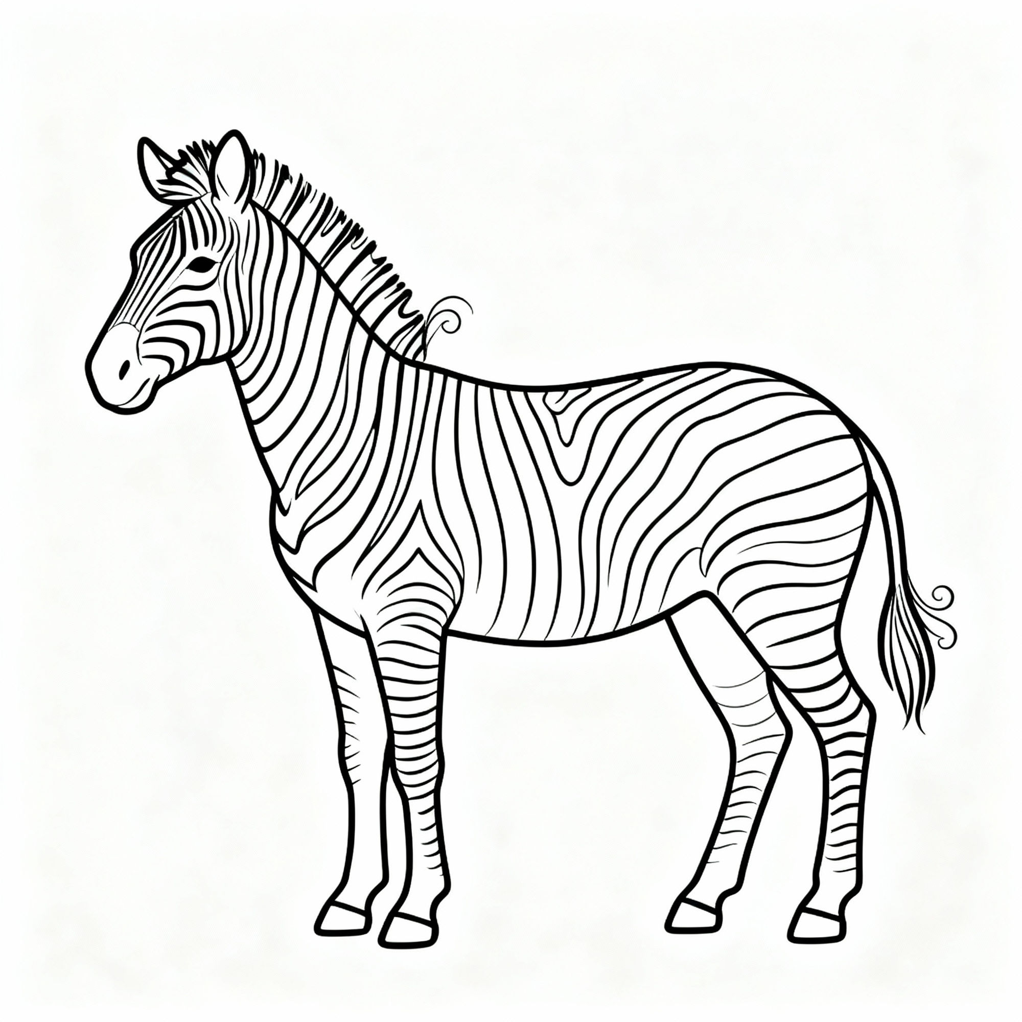 Easy Zebra Drawings - Create Your Own!