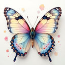 Easy Butterfly Drawings - AI Generated Art
