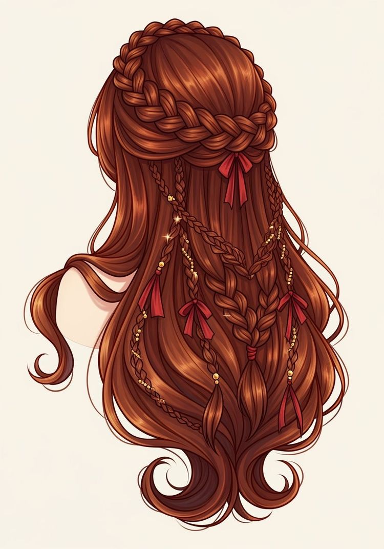 Hair Drawing Reference Gallery - Get Inspired By AI Art