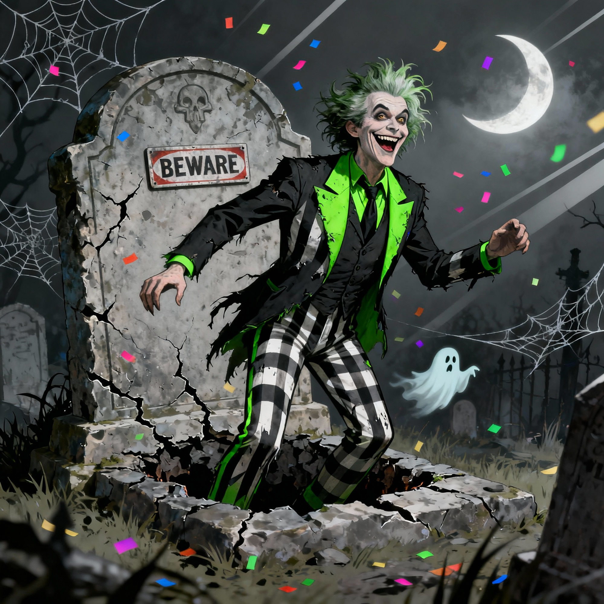 Beetlejuice Drawing Ideas - AI Generated Art