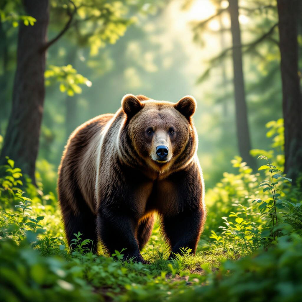 Brown Bear Pictures - AI Generated Art