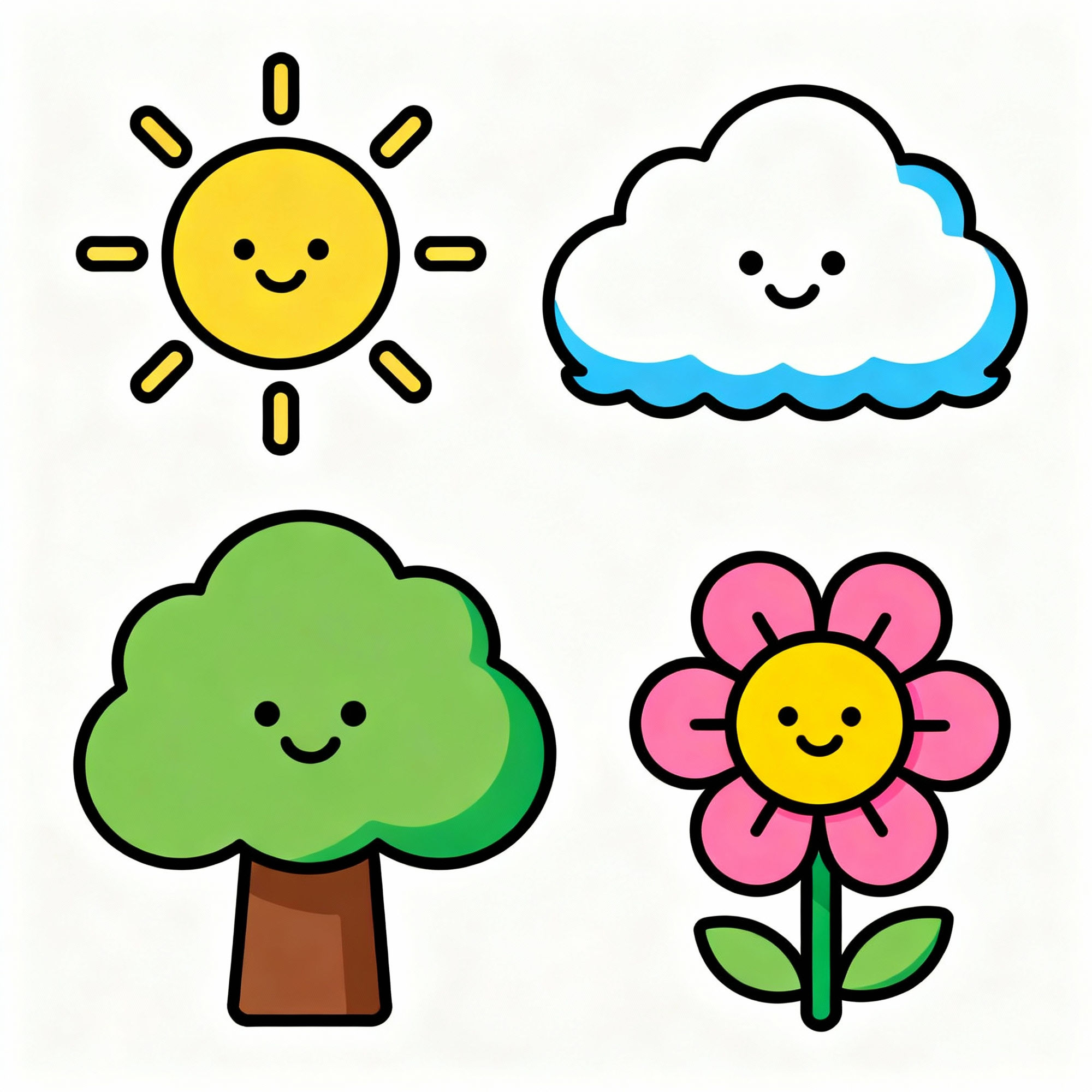 Easy Clipart Drawings - AI Generated Art