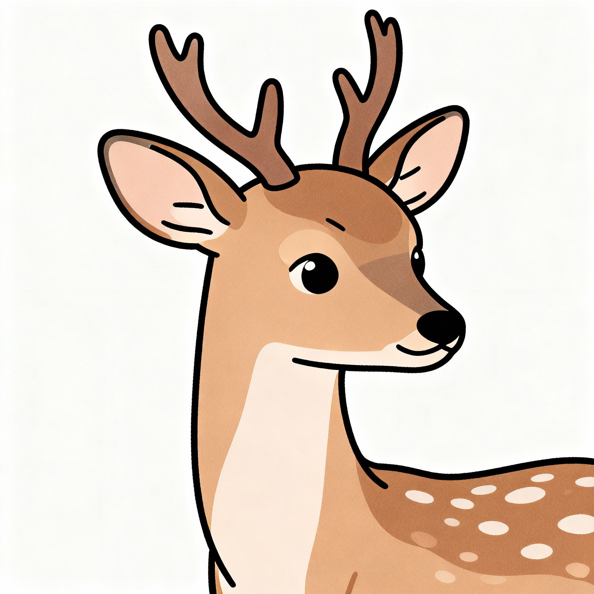 Easy Deer Drawings - Create Your Own With AI