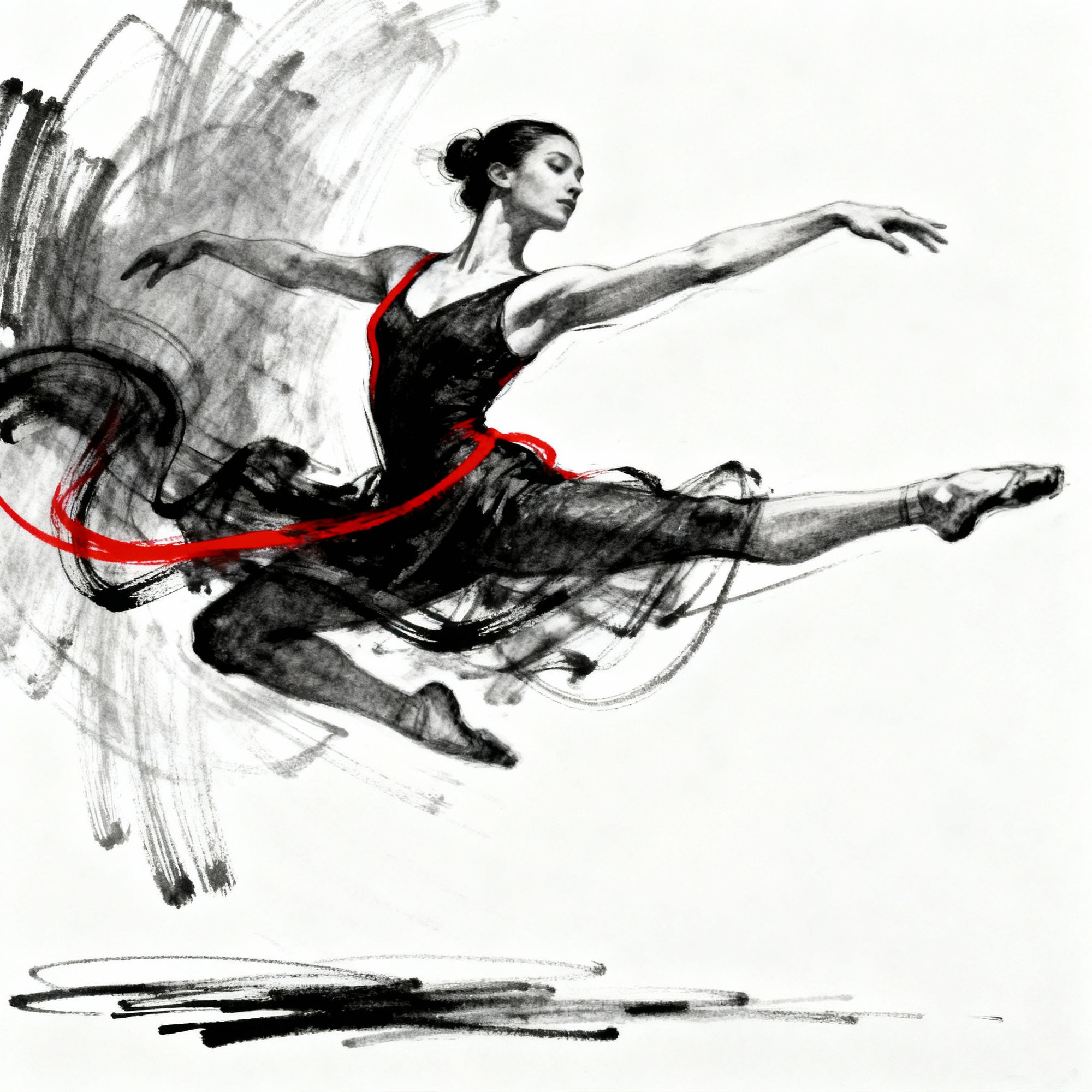 Line Of Action Drawing - AI Generated Examples