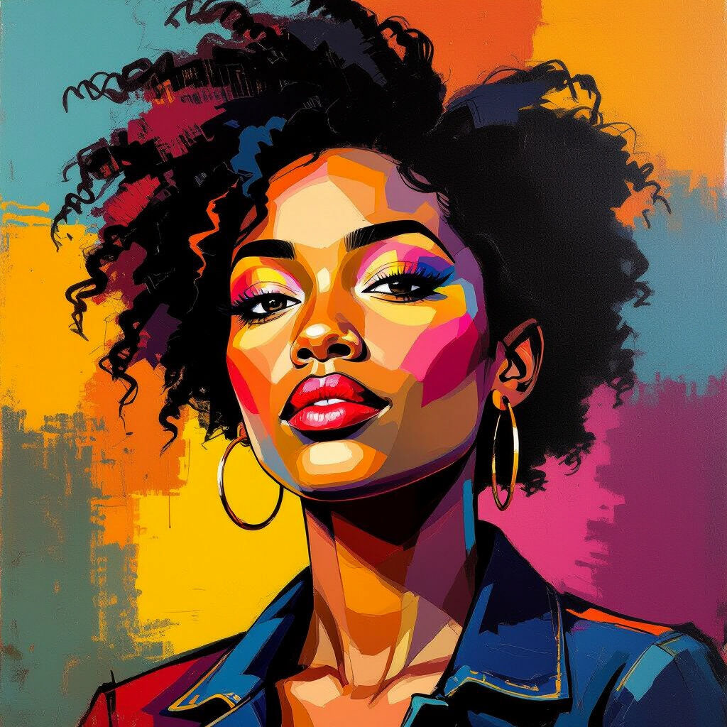 Ekua Holmes Art - AI Generated Visuals