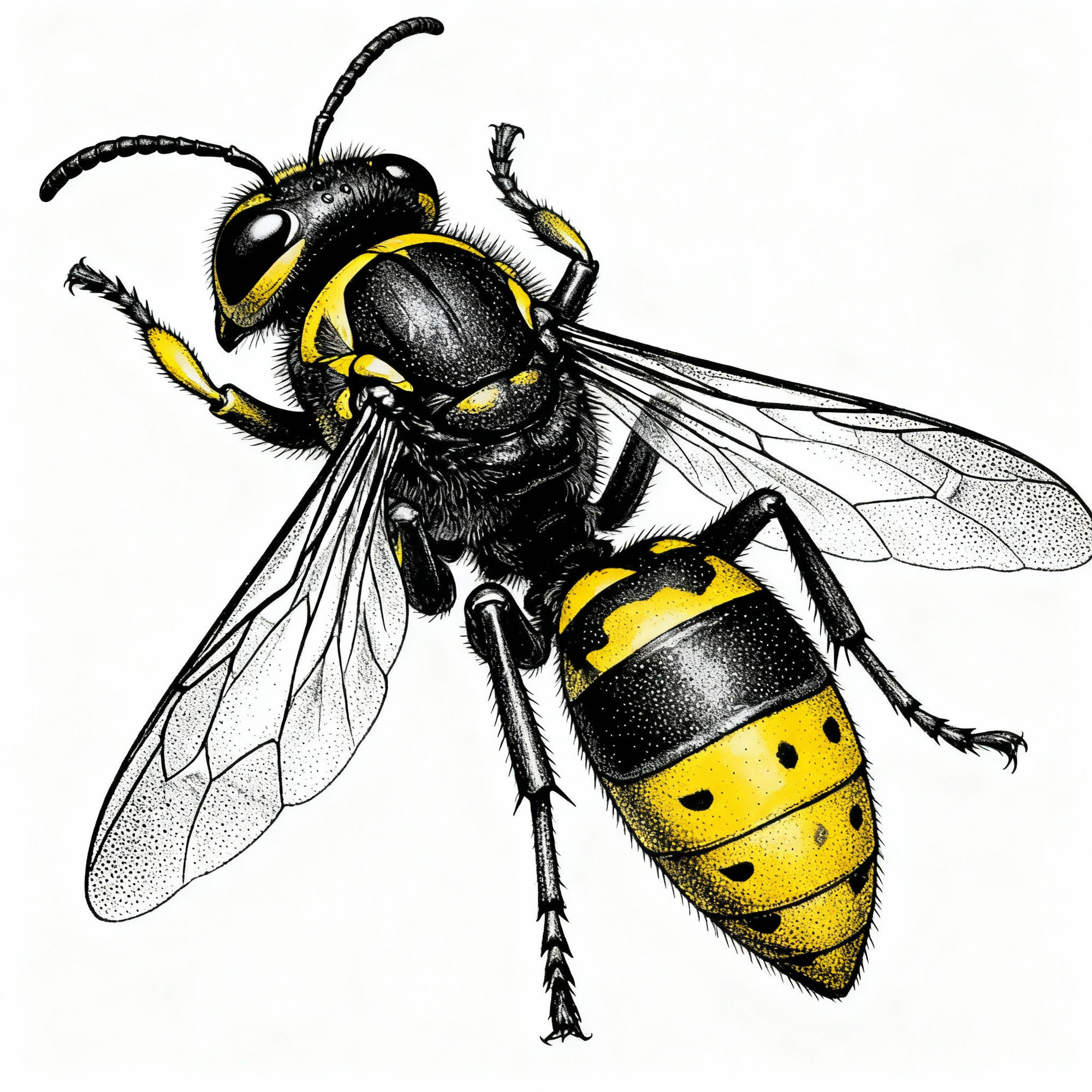 Hornet Drawings - Create Stunning Insect Art With AI