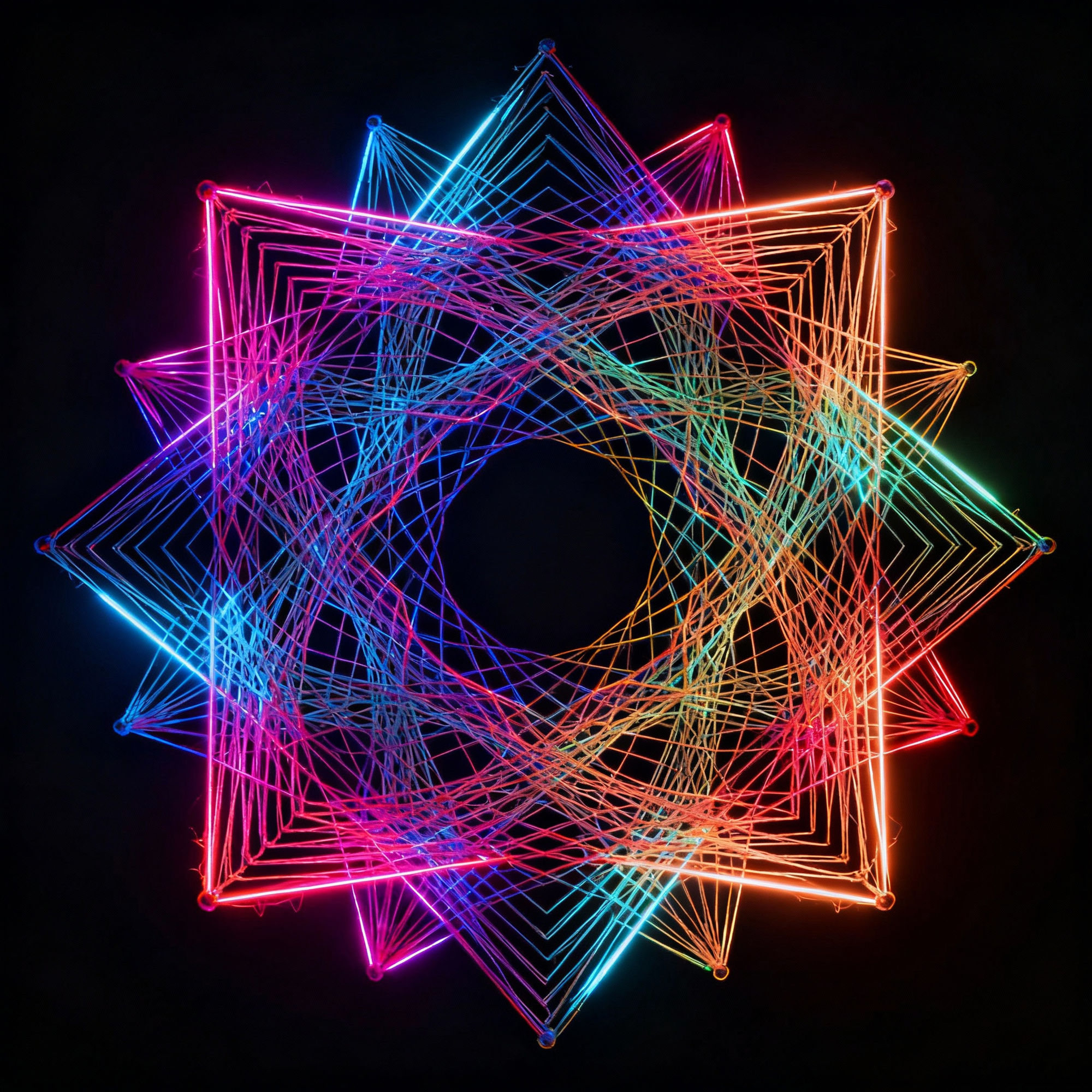 String Drawing Art - Generate & Explore AI Art
