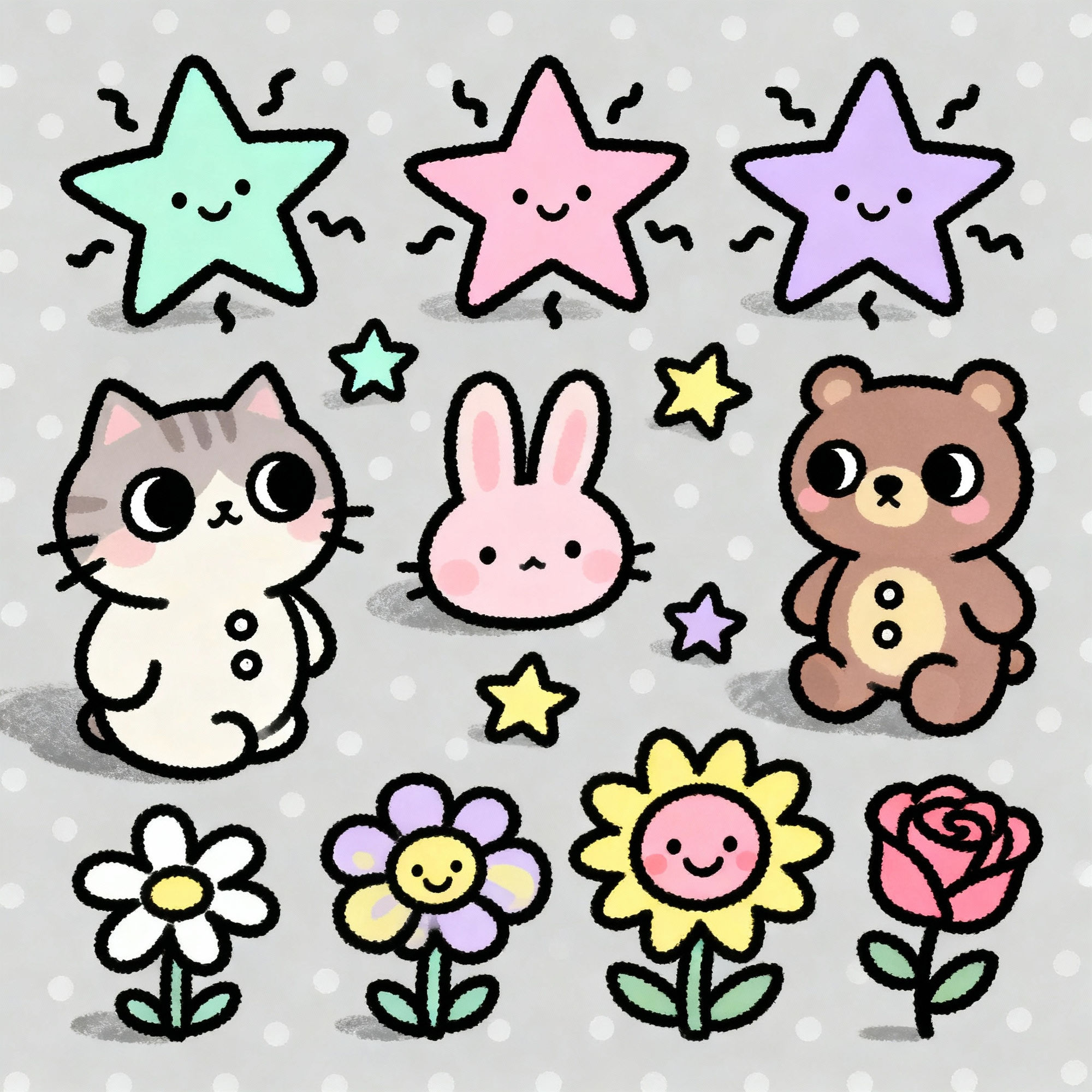 Cute Drawing Ideas - Easy & Adorable AI Art