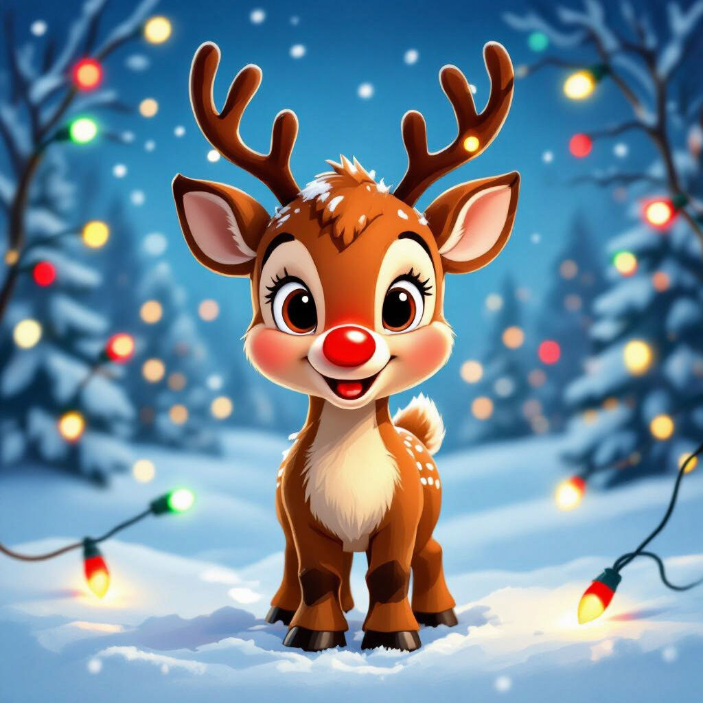 Rudolph Wallpaper - Create Festive AI Art
