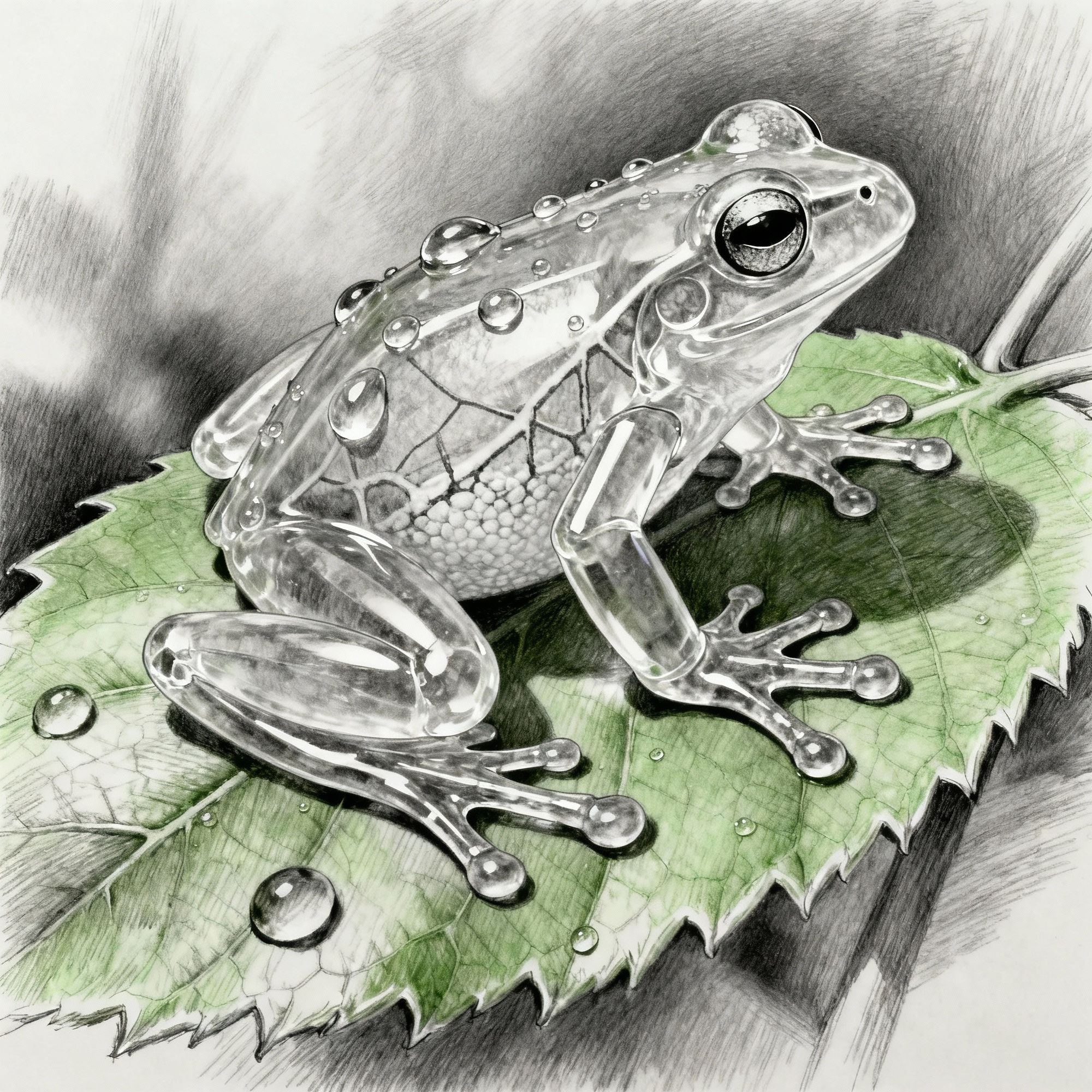 Glass Frog Drawings - Create Unique Art With AI