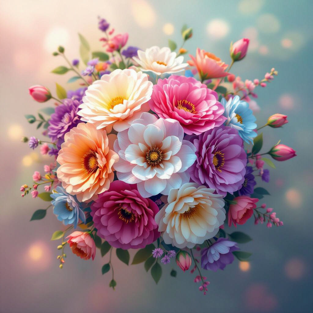 Flower Wall Art - Create Stunning AI Art