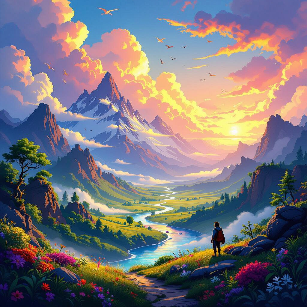 Scene Art Style Gallery - AI Generated Art