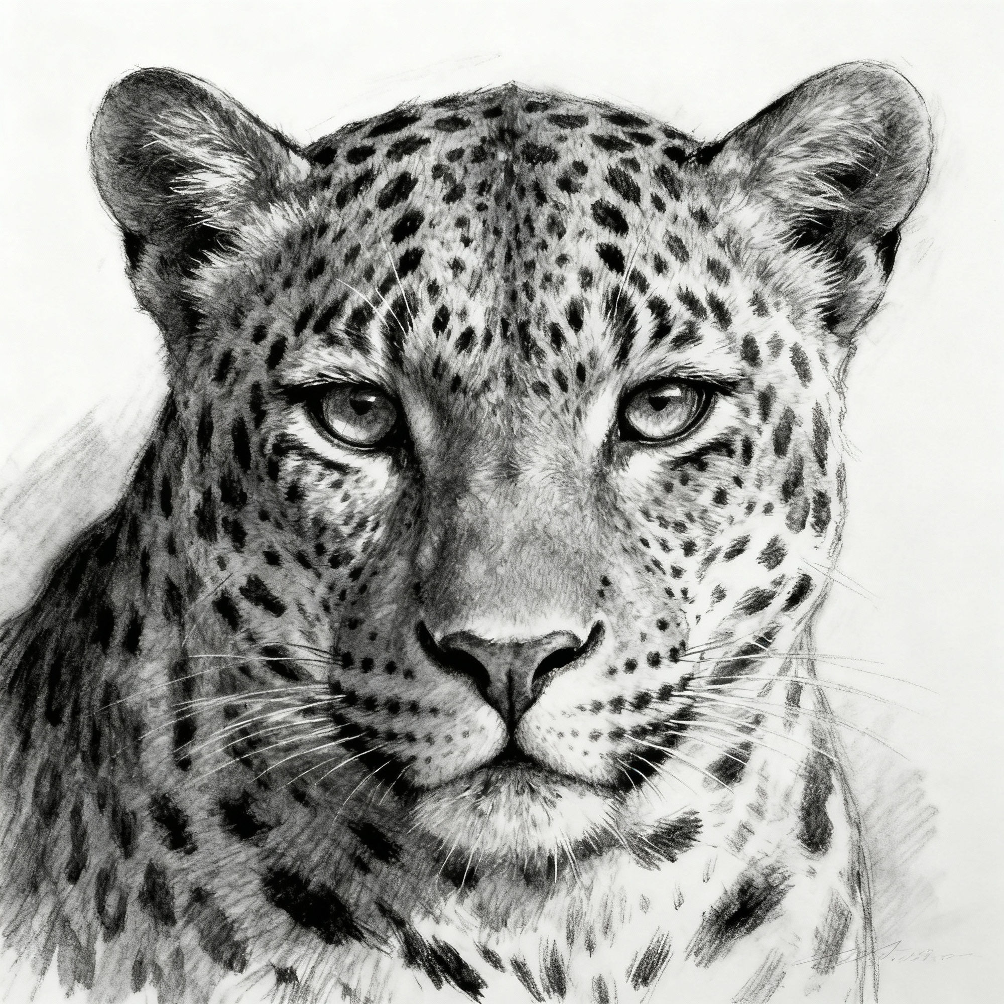 AI Generated Leopard Drawings - Create Your Own Art