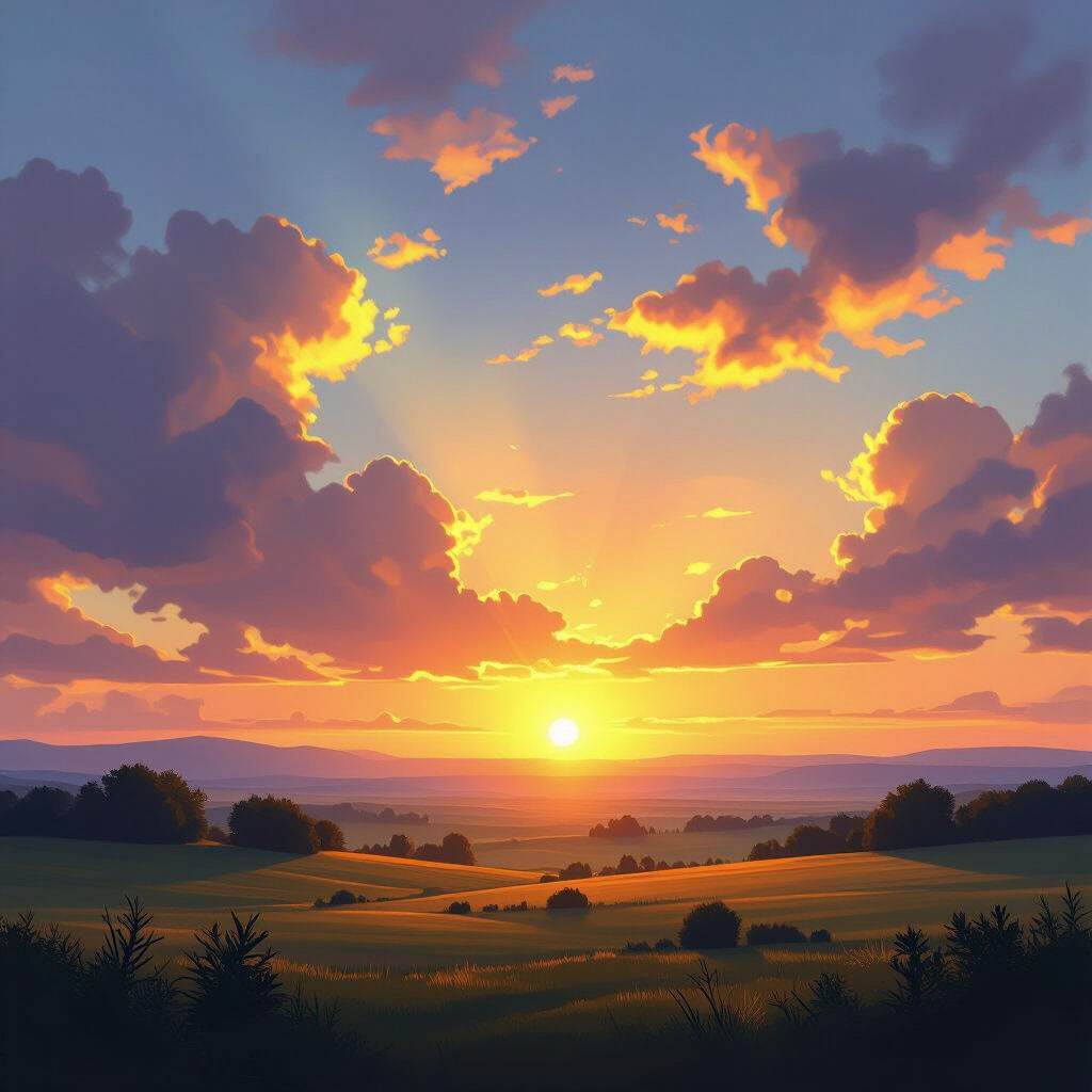 Morning Sunrise Images - Create Stunning AI Sunrises