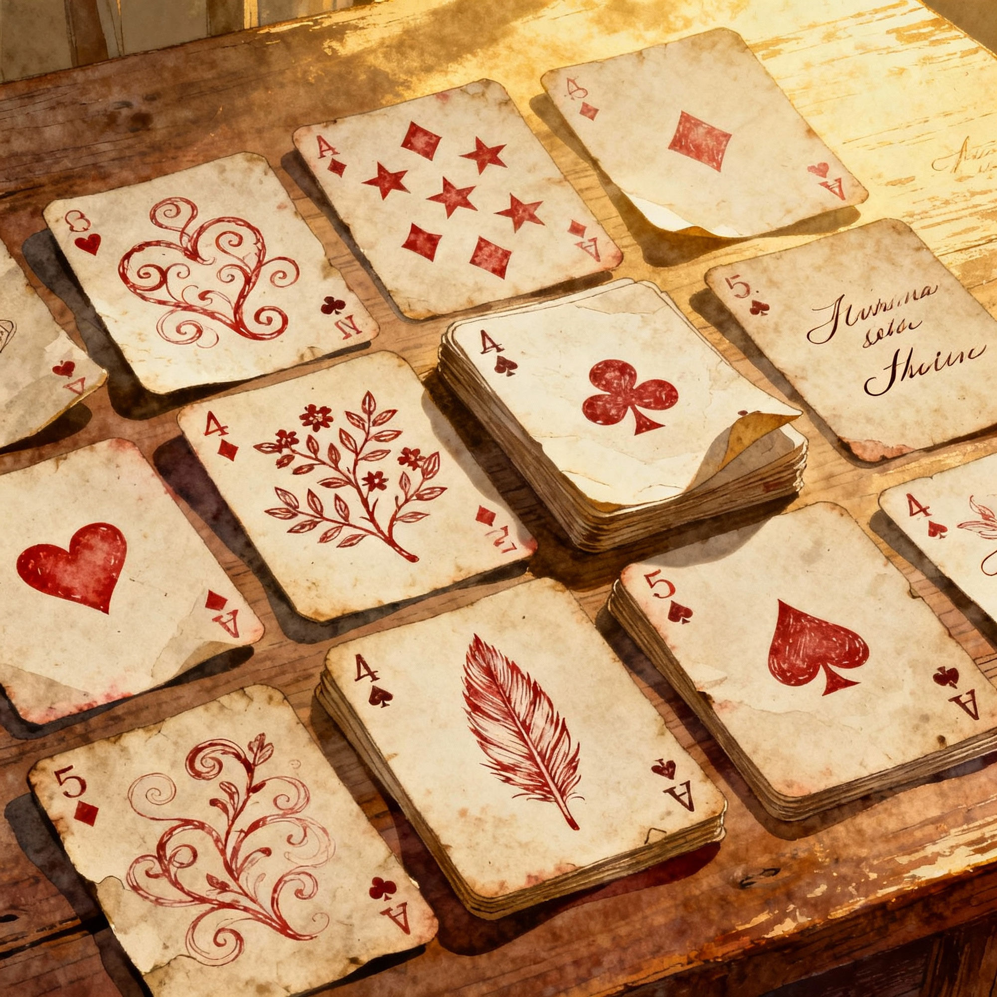 Playing Cards Drawings - Create Unique Designs With AI