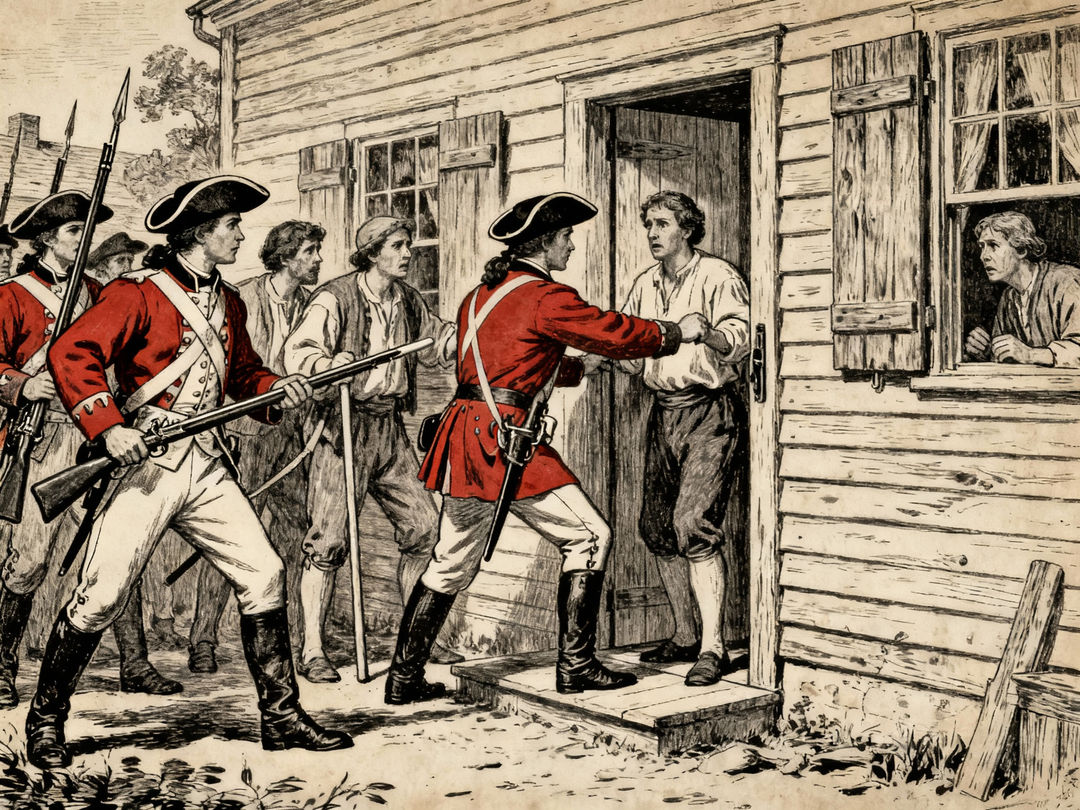 Quartering Act Drawings - AI Generated Art