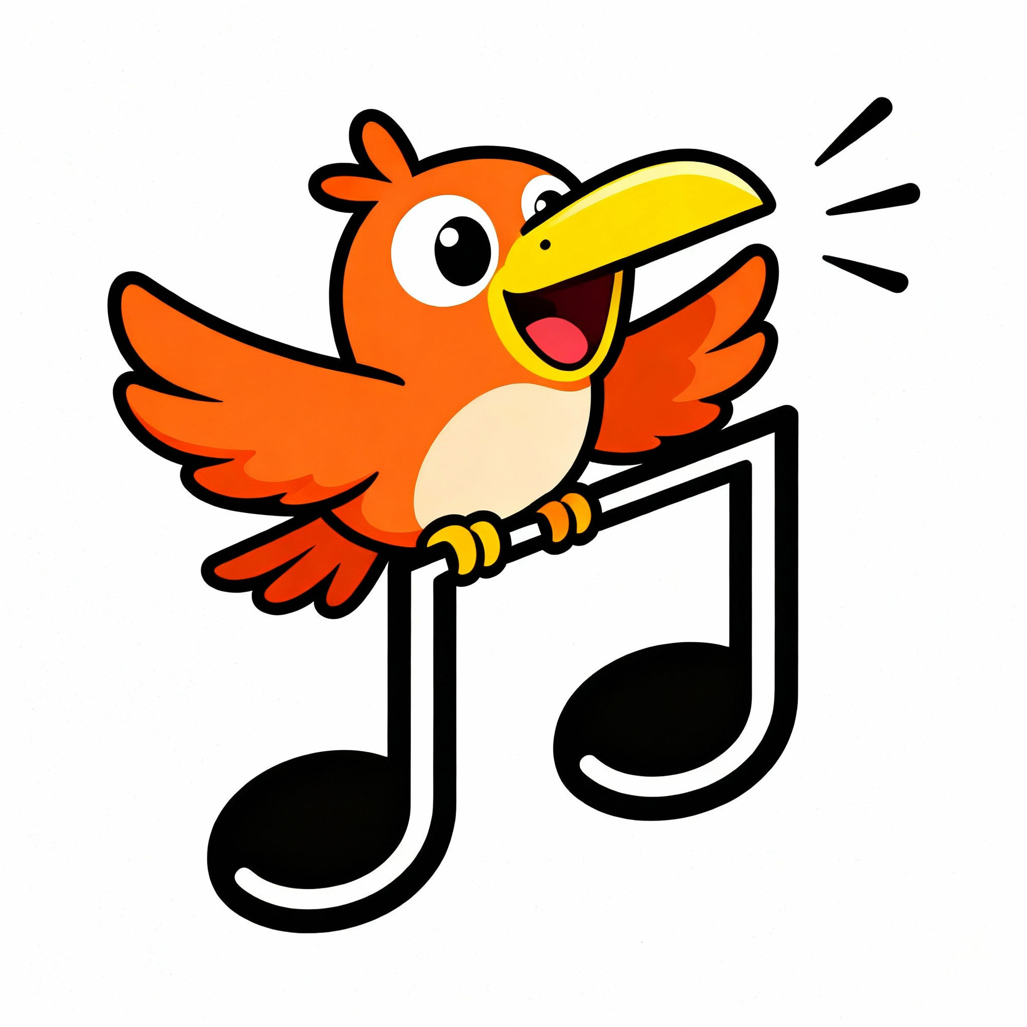 Singing Clip Art - AI Generated Graphics