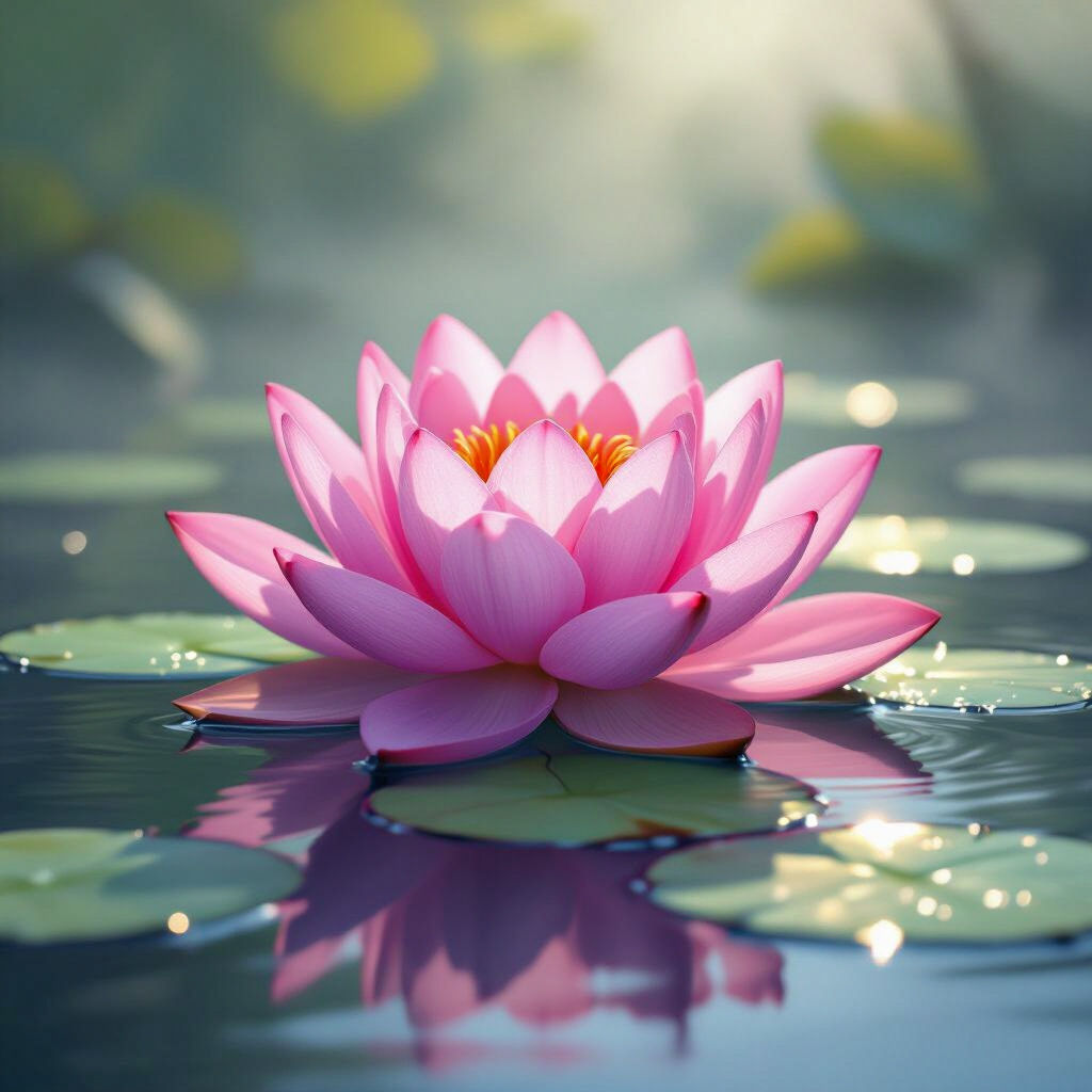 Lotus Flower Pictures - Create Beautiful AI Art