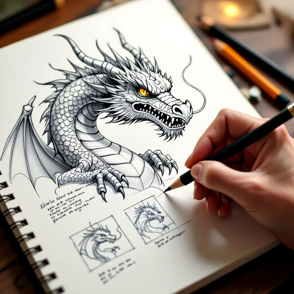 Step By Step Drawing For Adults - AI Art Guides