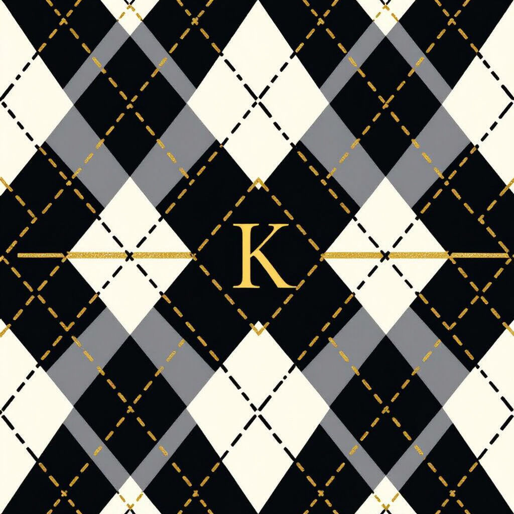 Black Preppy Wallpaper - Create Yours With AI