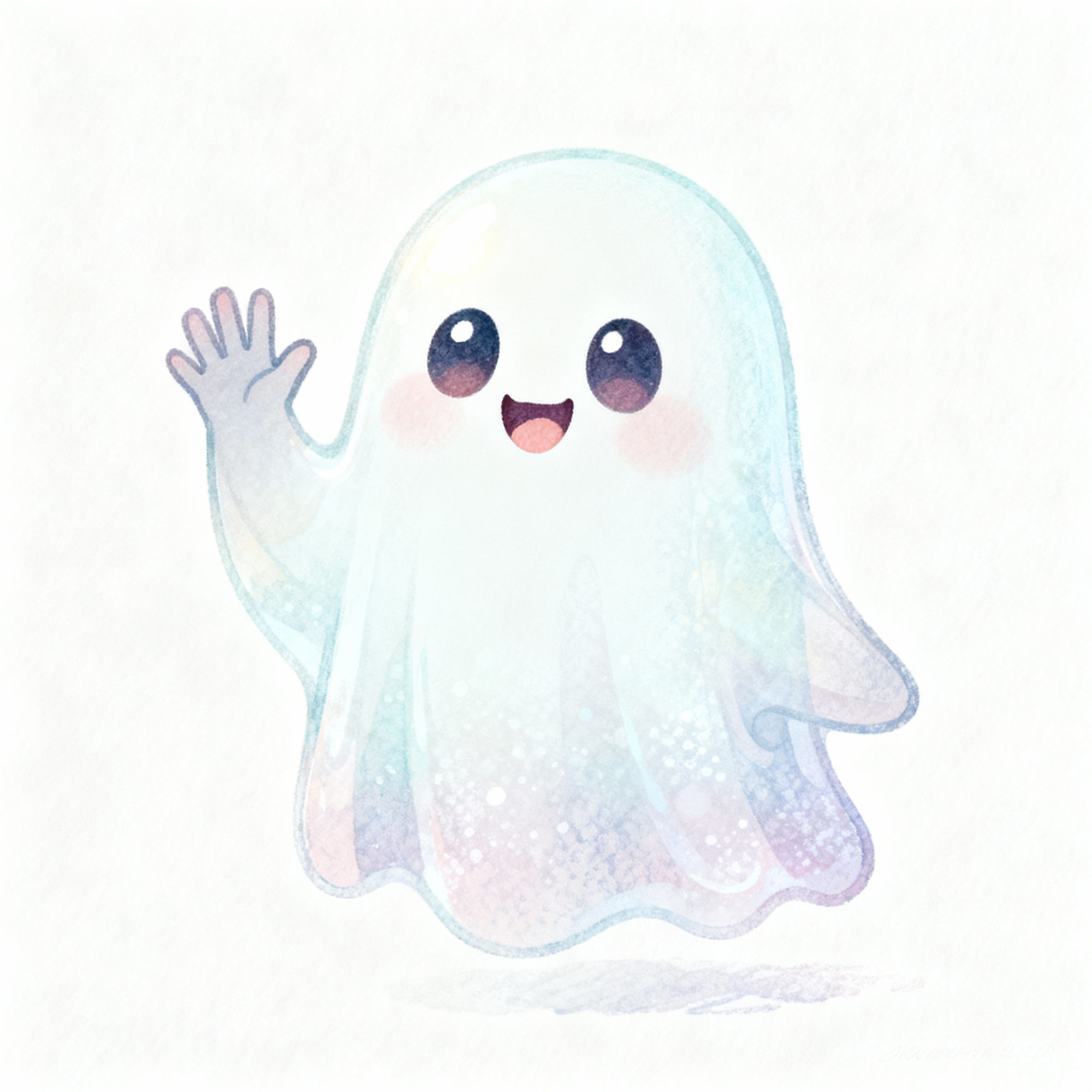 Cartoon Ghost Drawings - AI Art Generator