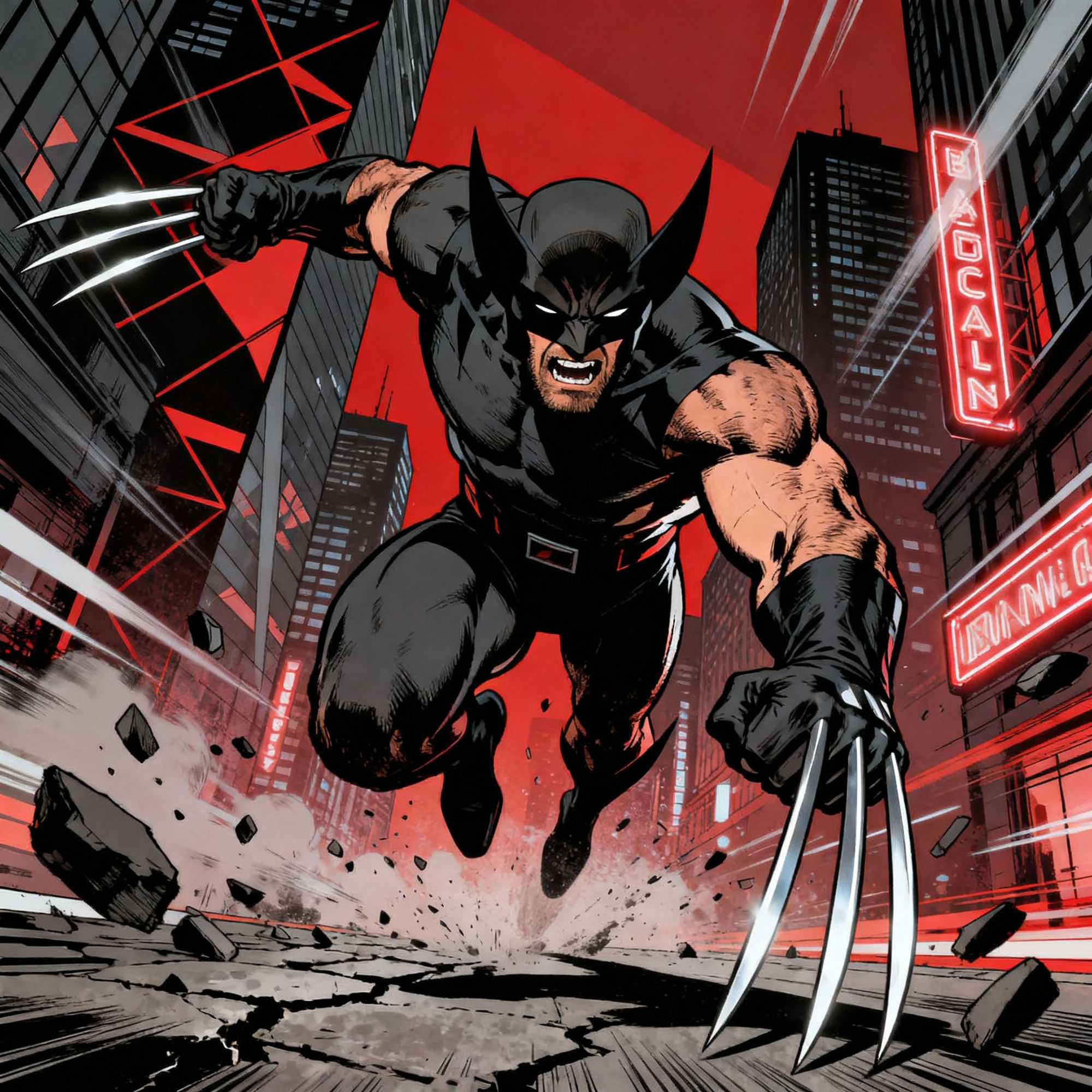 Wolverine Drawings - AI Art Gallery