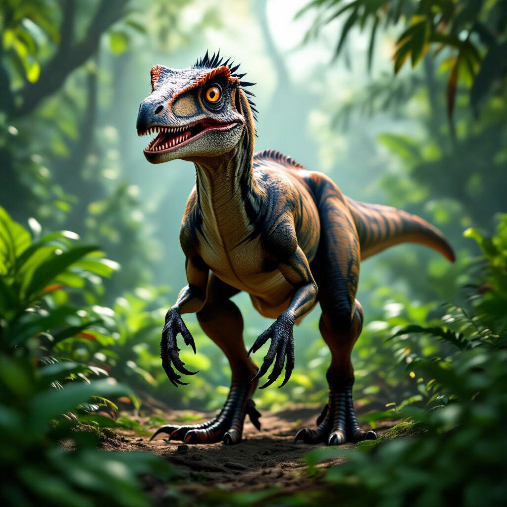 Velociraptor Pictures - AI Generated Art Gallery
