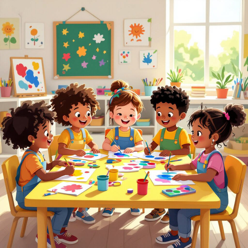 Preschool Pictures - AI Generated Art For Kids