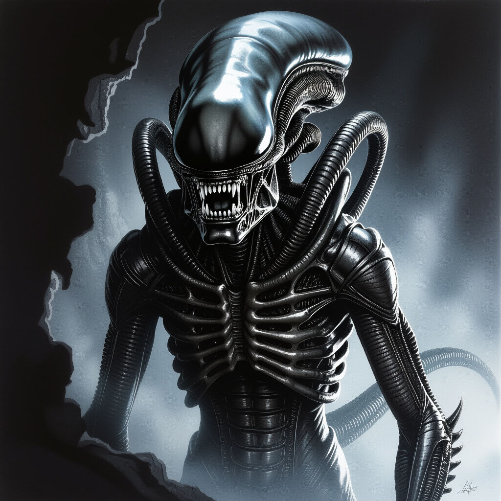 AI Xenomorph Drawings - Create Your Own Alien Art
