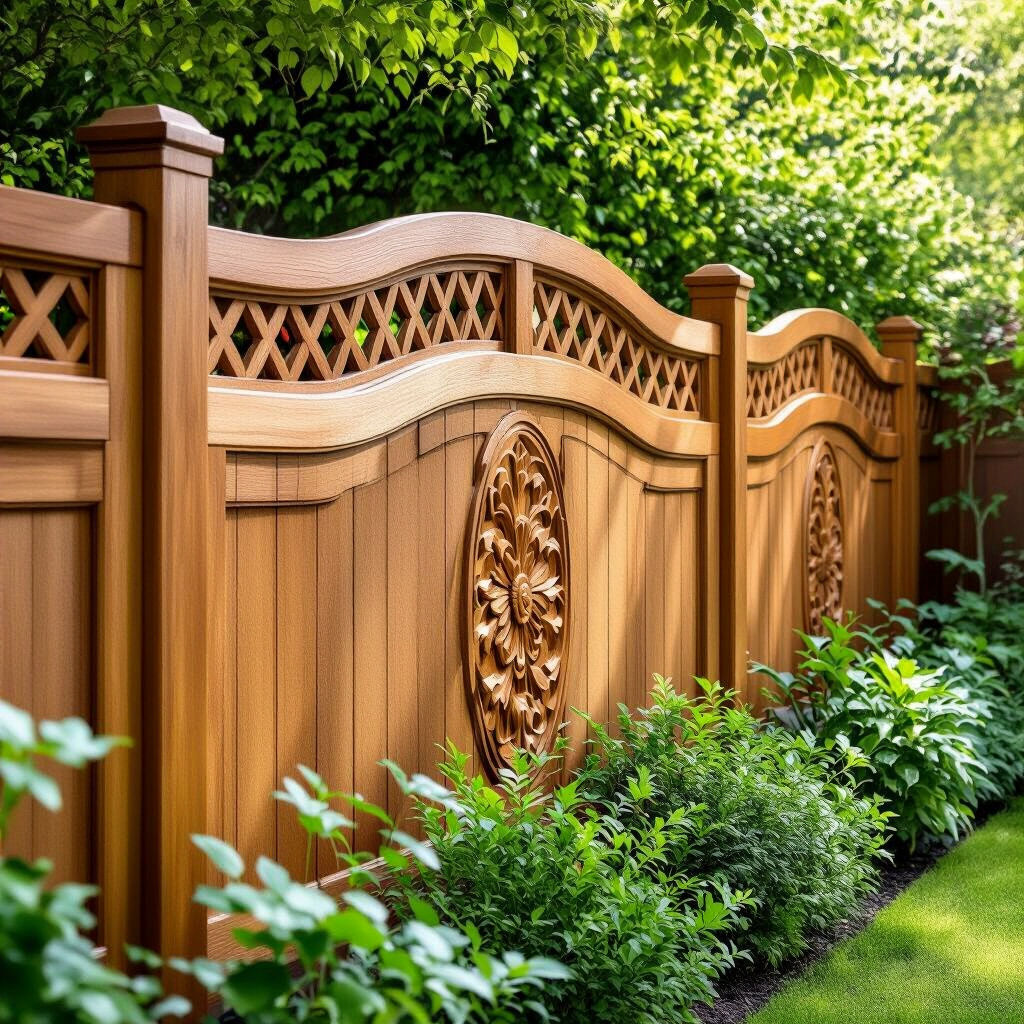 Wooden Fence Styles Pictures - AI Generated Designs