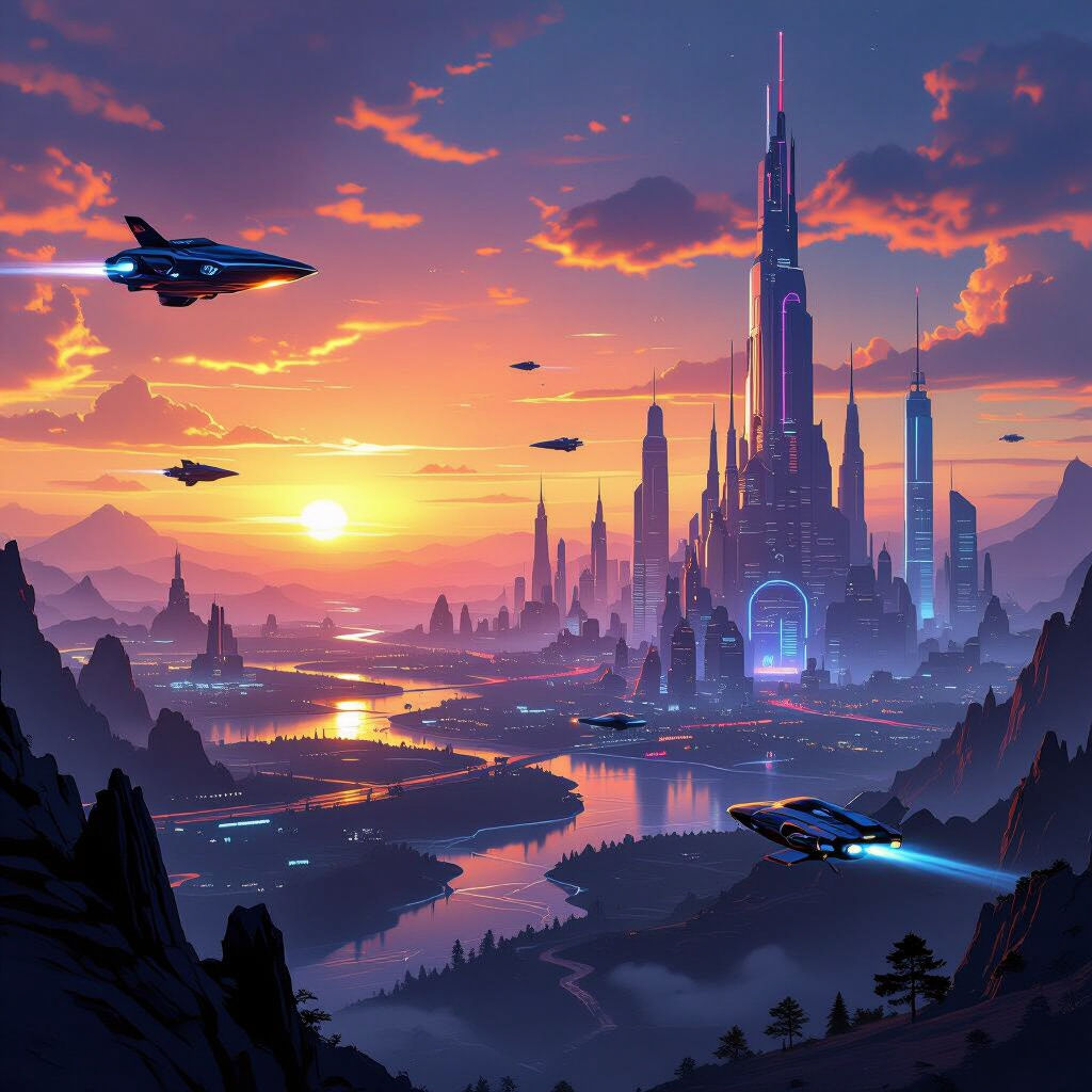 Desktop Wallpapers - Full Screen AI Art