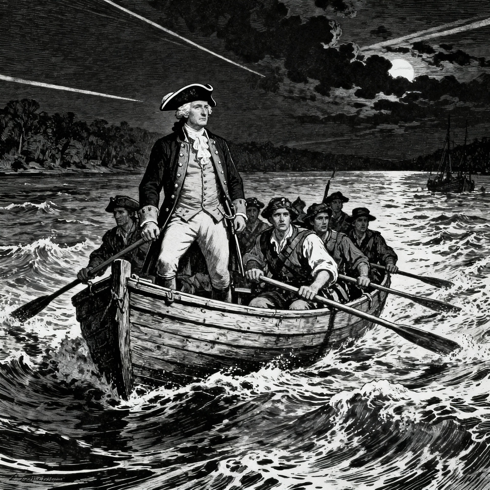 American Revolution Drawings - AI Generated Art