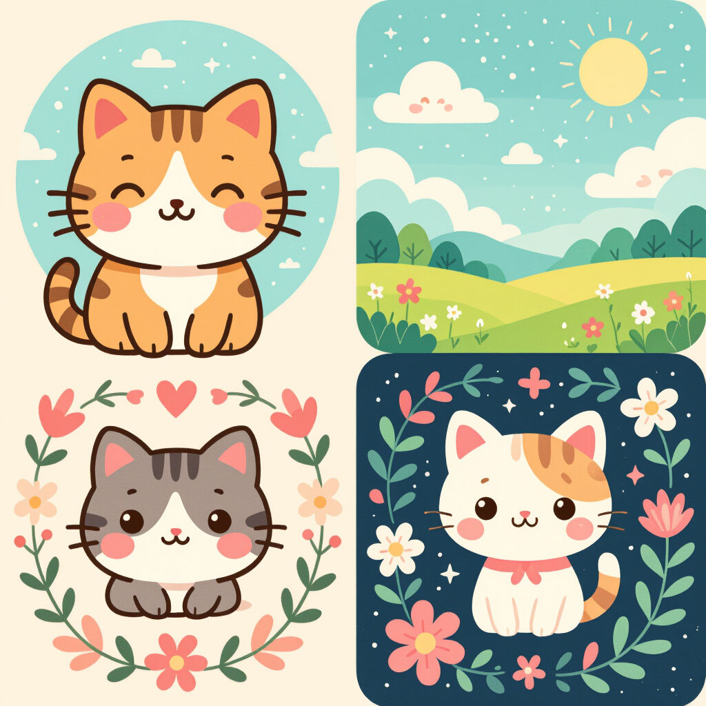 Cute Drawing Ideas Aesthetic - AI Generated Art