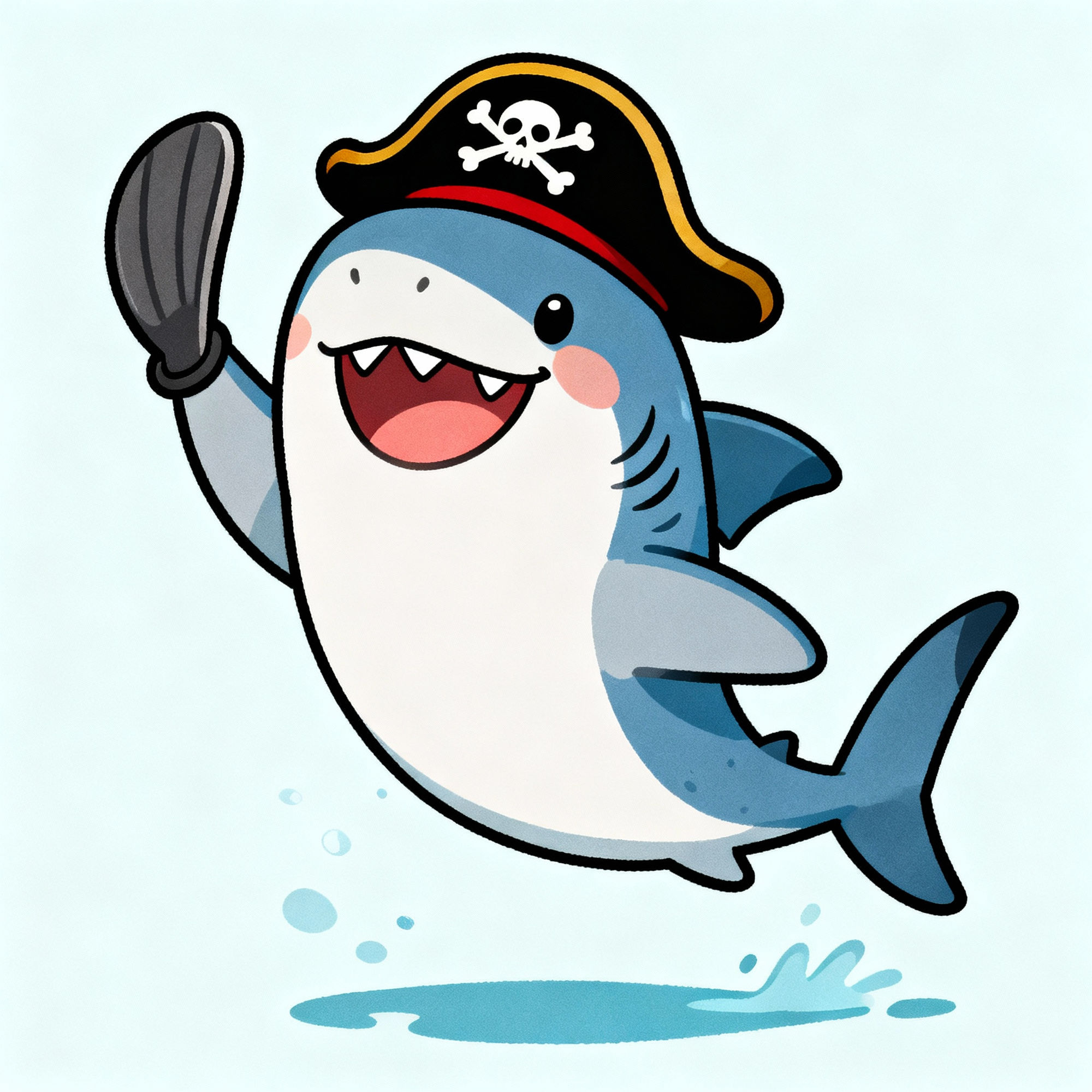 Shark Cartoon Drawings - AI Art Generator