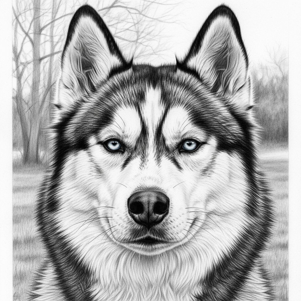 Create Your Own AI Husky Art