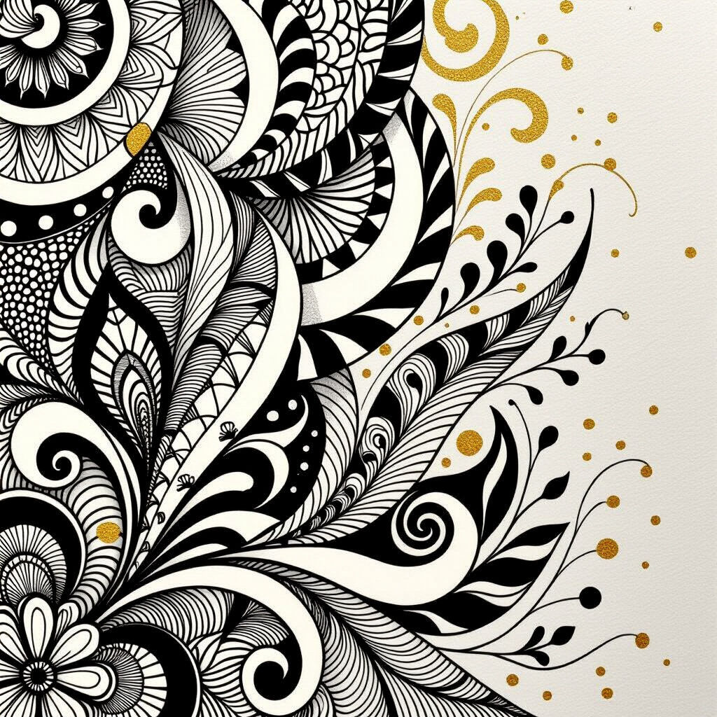 Zentangle Art Ideas - Create Your Own AI-generated Art