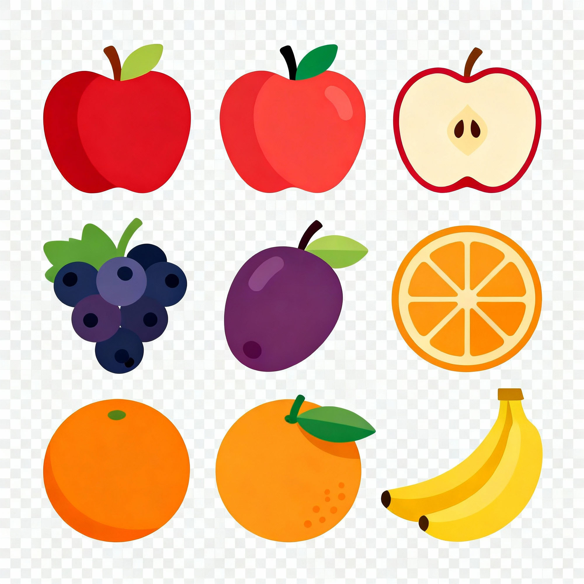 Fruit Clip Art - AI Generated | Nightcafe Creator