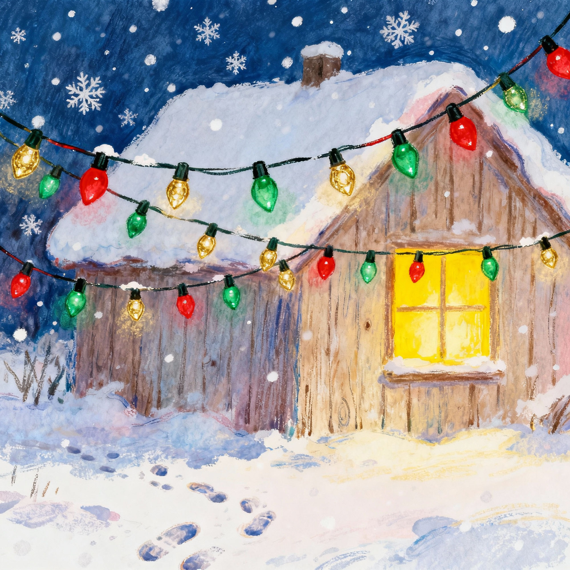 Christmas Lights Drawings - Create Festive Art With AI