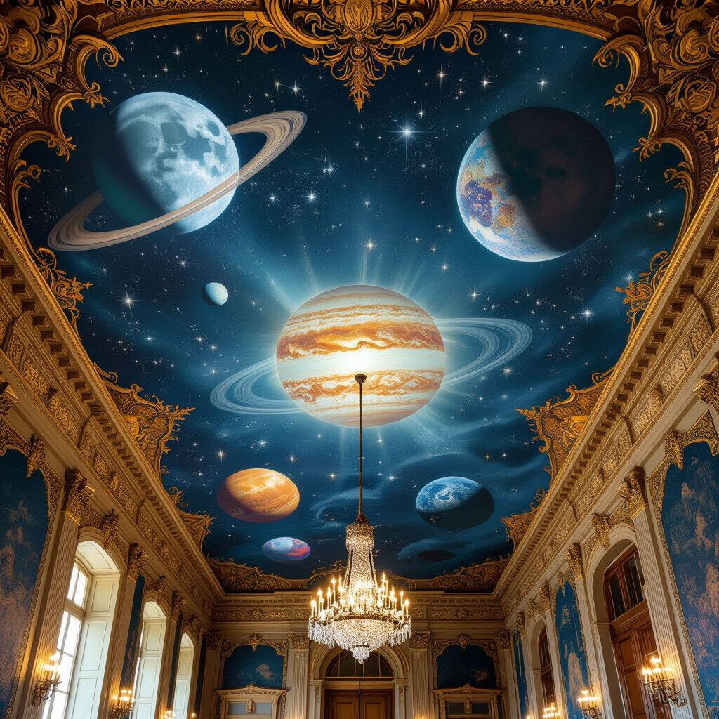 Stunning Wallpaper For Ceiling - AI Generated Designs