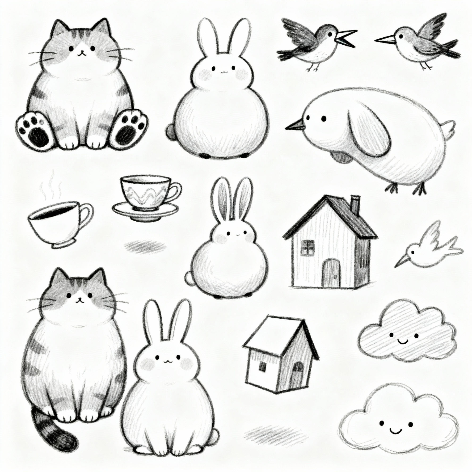 Simple Pencil Cute Easy Drawings - Create Your Own Art