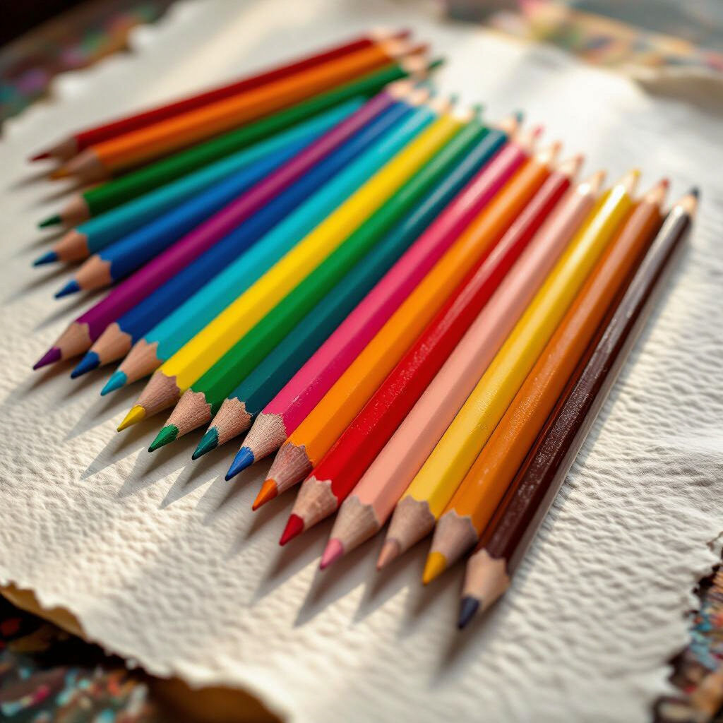 Pictures Of Pencils - AI Generated Art