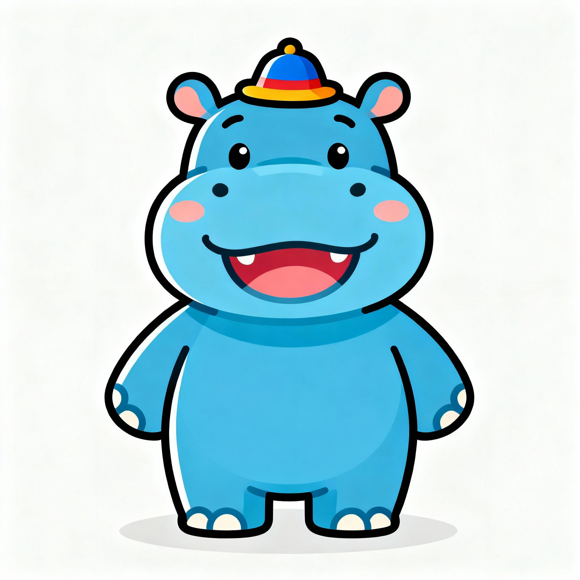 Hippo Clip Art - Unique Designs Made With AI