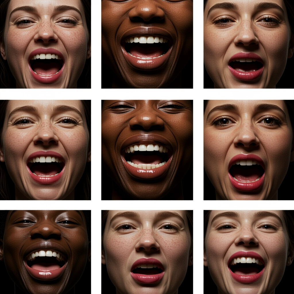 Mouths Drawing - AI Art Generator Gallery